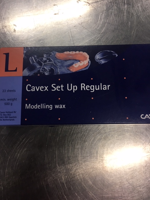 Cavex modelleerwas Set up regular (platen) (23 platen) L - Vermeulen ...